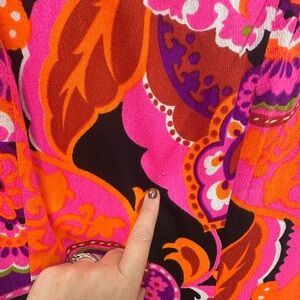 Marjorie Hamilton | Dresses | Vintage 96s70s Psychedelic Maxi Dress ...